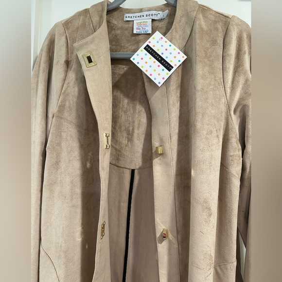 Gretchen Scott Designs | Jackets & Coats | Gretchen Scott Suede Bonnie ...